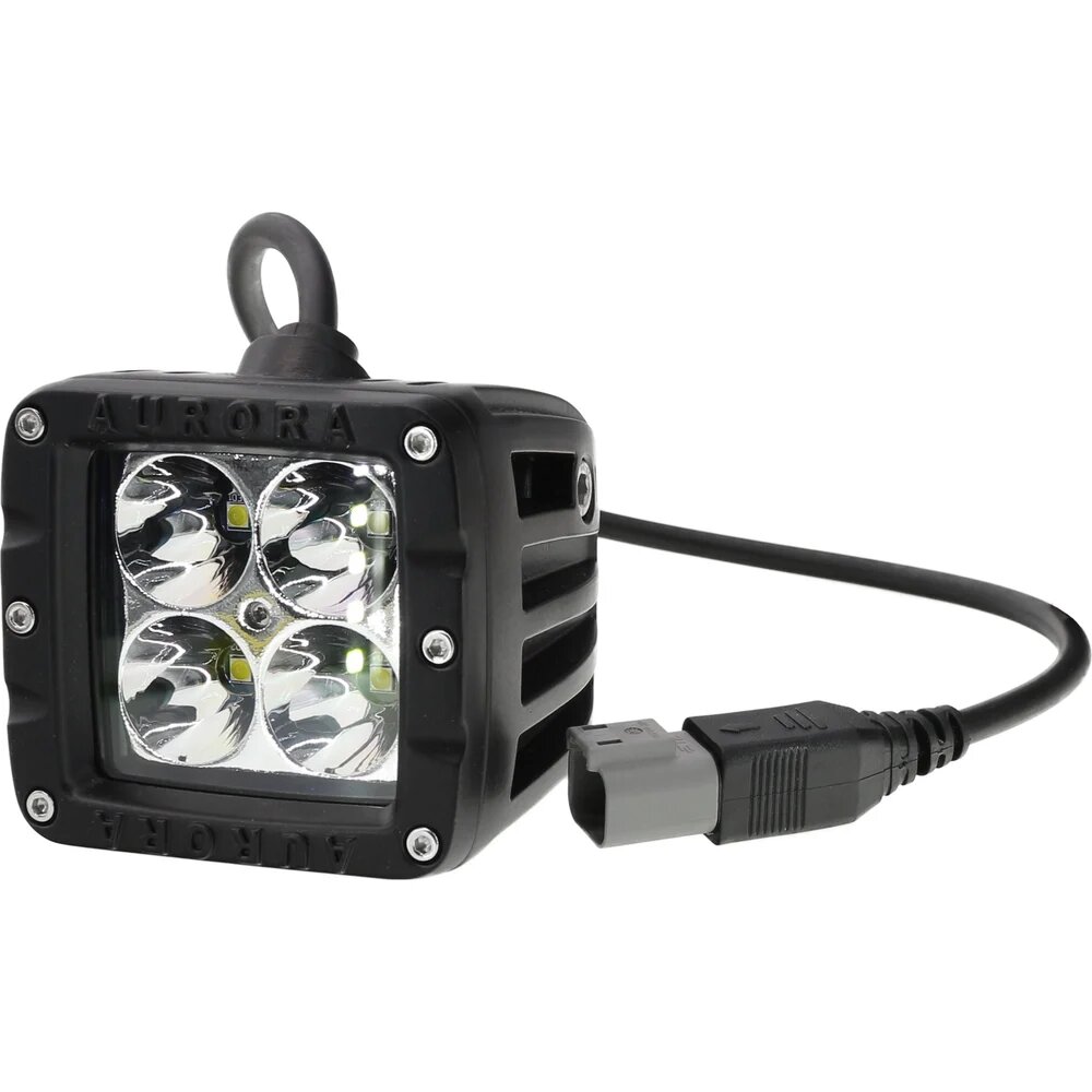 Aurora Светодиодная фара alo-2-p4t 9v-36v 40w 2.7a 3200lm дальний свет (белый свет) spot 9866
