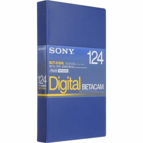 Профессиональная видеокассета Sony BCT-D124L для Sony Digital Betacam 124 мин — фото 1