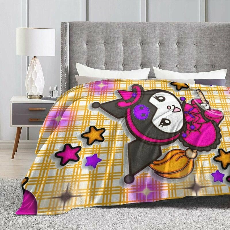 Плед Куроми Пледы Санрио Kuromi от Sanrio