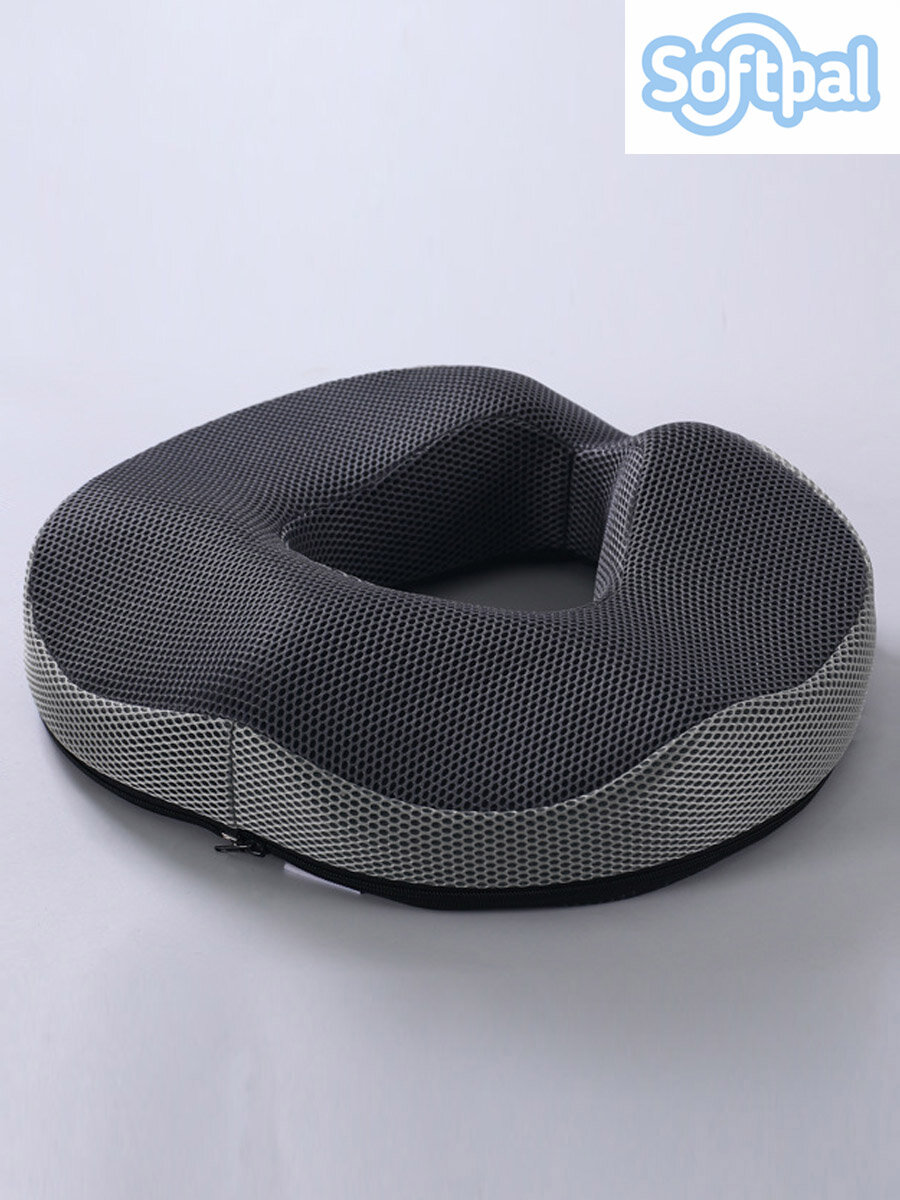 Подушка ортопедическая на кресло, стул с эффектом памяти, для беременных, для позвоночника и геморроя