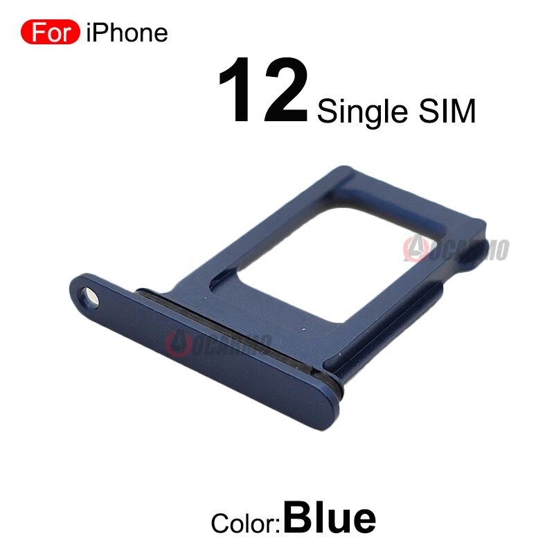 Слот SIM-карты для iPhone 12, Blue, Single