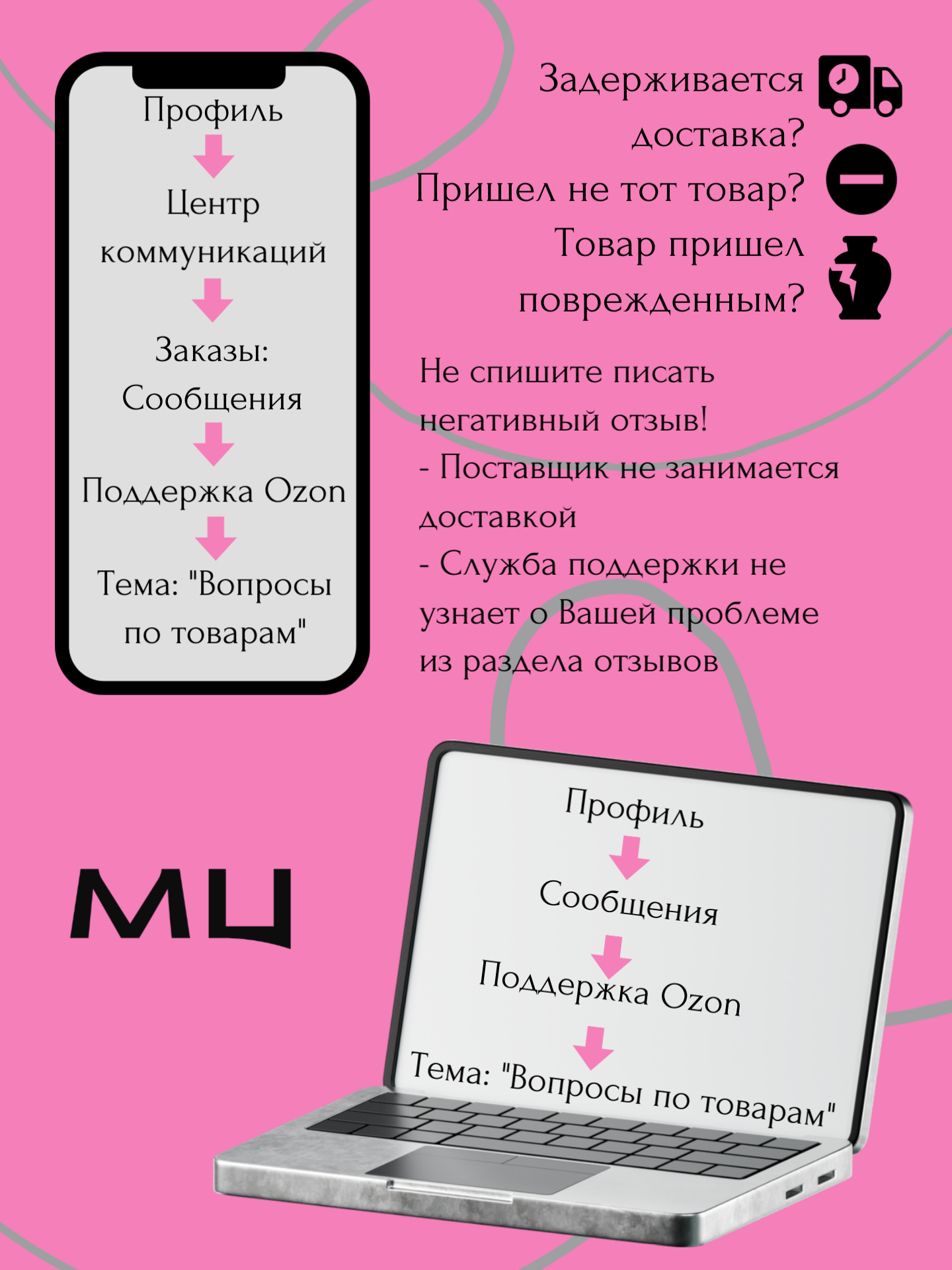 Дуо-Букет Мегацвет24 "Матрикария и овёс", белый/желтый, мини, дизайнерская упаковка — фото 1