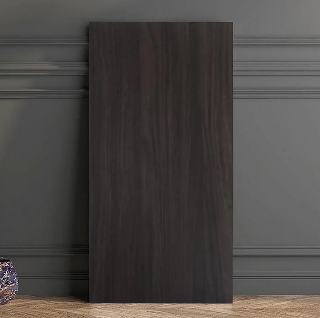 Панель самоклеющаяся 3D "Темно-коричневое дерево" 30х60см (12шт в уп.)