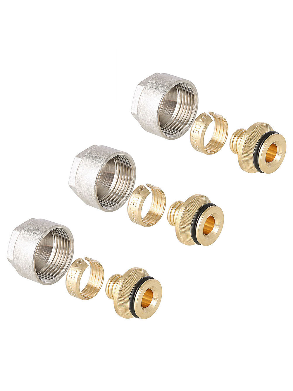 Евроконус 20 обж(ц) х 3/4 для труб из сшитого полиэтилена (3 шт.)