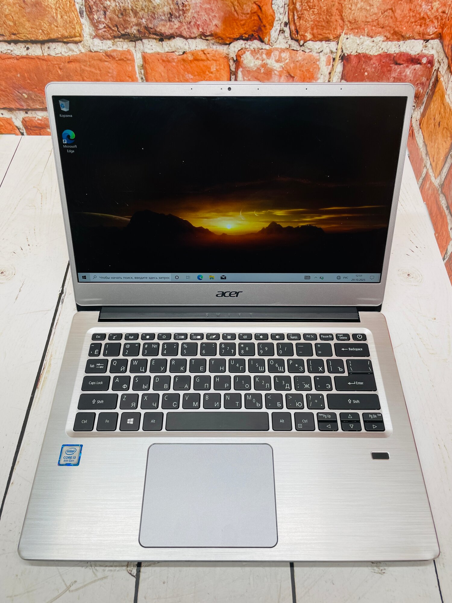 Ноутбук 14, Acer SF314, Intel Core i3 8130U, 4 Gb DDR4, 256 Gb SSD, Intel HD