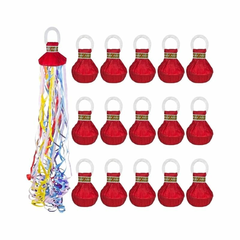 15 шт, 20 лент, брошенных вручную