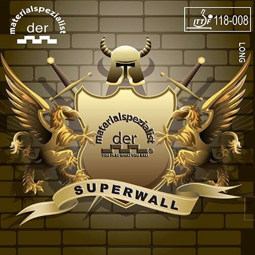 Накладка der-materialspezialist SuperWall (толщина OX, цвет красный)
