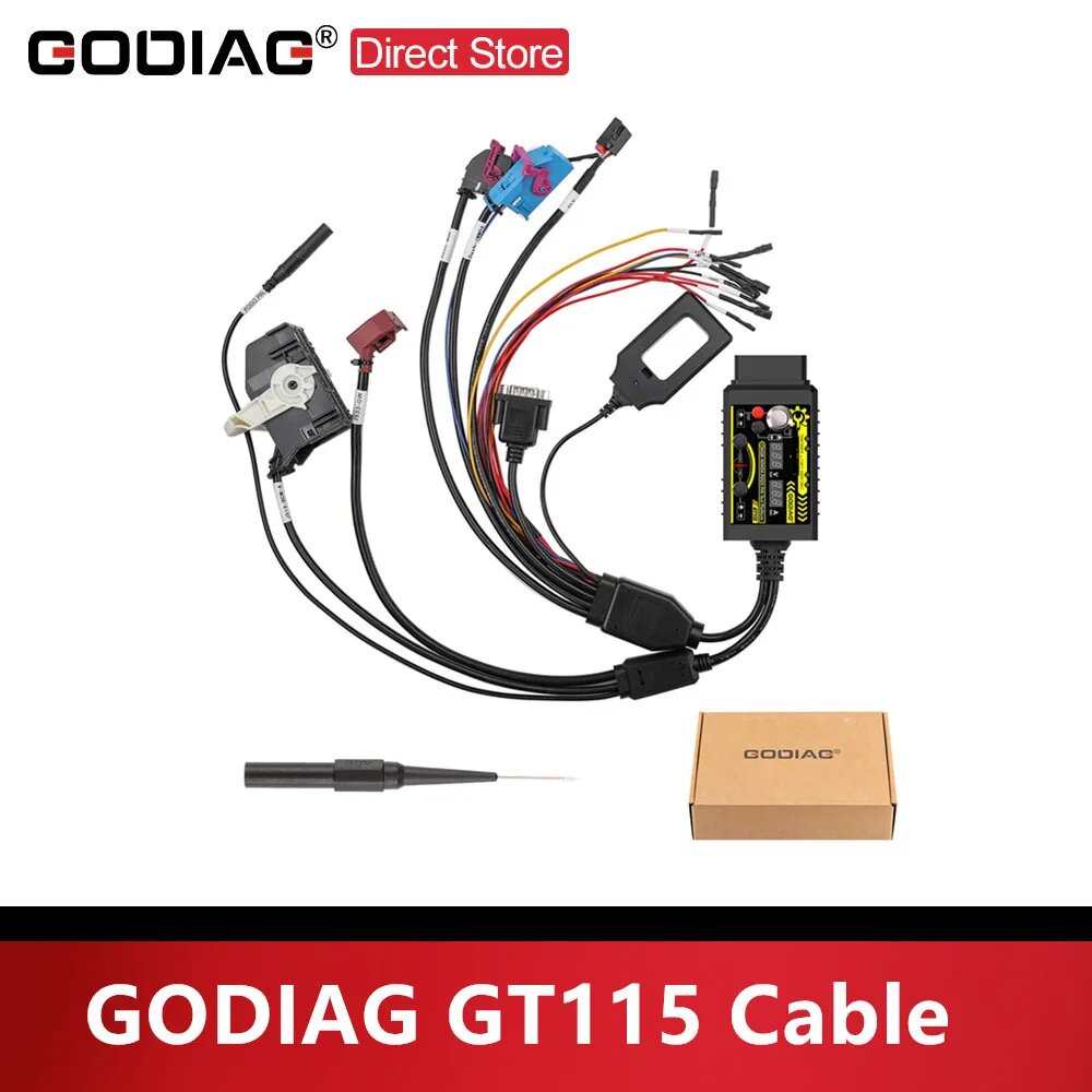 GODIAG GT115 для V-A-G MQB IMMO4 CAN-Bus UDS 4-го поколения, испытательная платформа системы IMMO с POGO PIN для чтения и записи данных