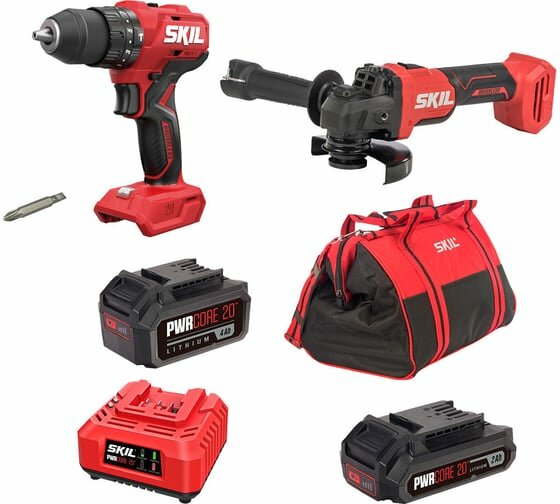 Набор: Аккум. ударная дрель-шуруповерт SKIL