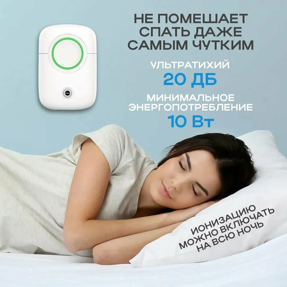 Озонатор yvxkgPaY, портативный ионизатор для очистки воздуха в доме и автомобиле — фото 1