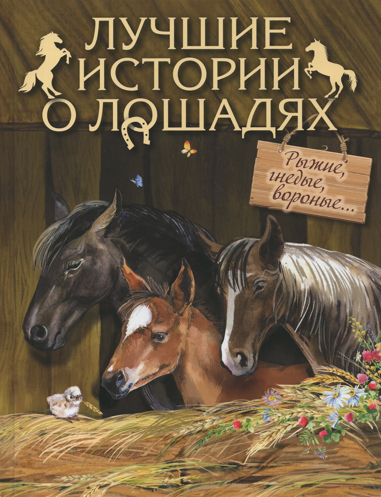 Книга "Лучшие истории о лошадях. Рыжие, гнедые, вороные.", автор Толстой Л. Н, Куприн А. И, Чехов А. П, Брандт Л. В, издательство олма