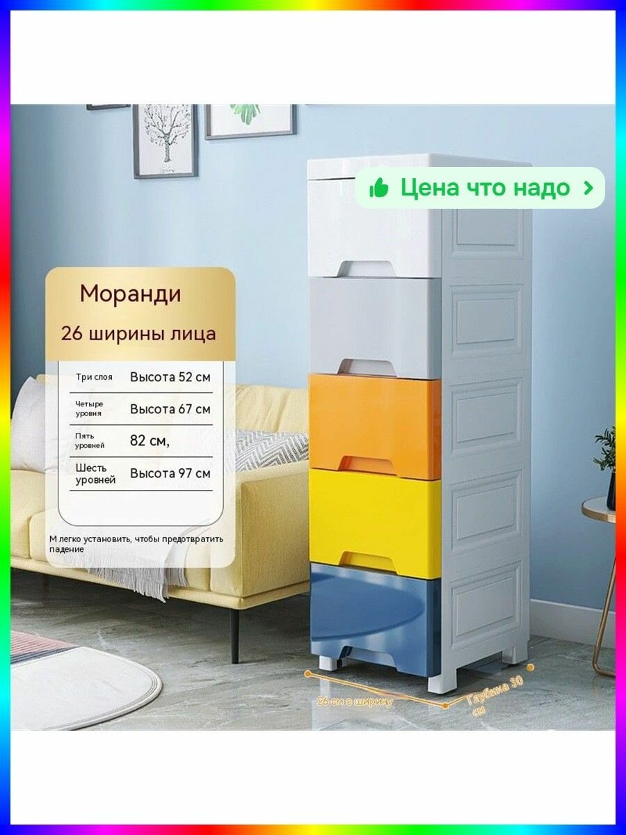 Компактный комод для хранения вещей в современном интерьере-Ищете