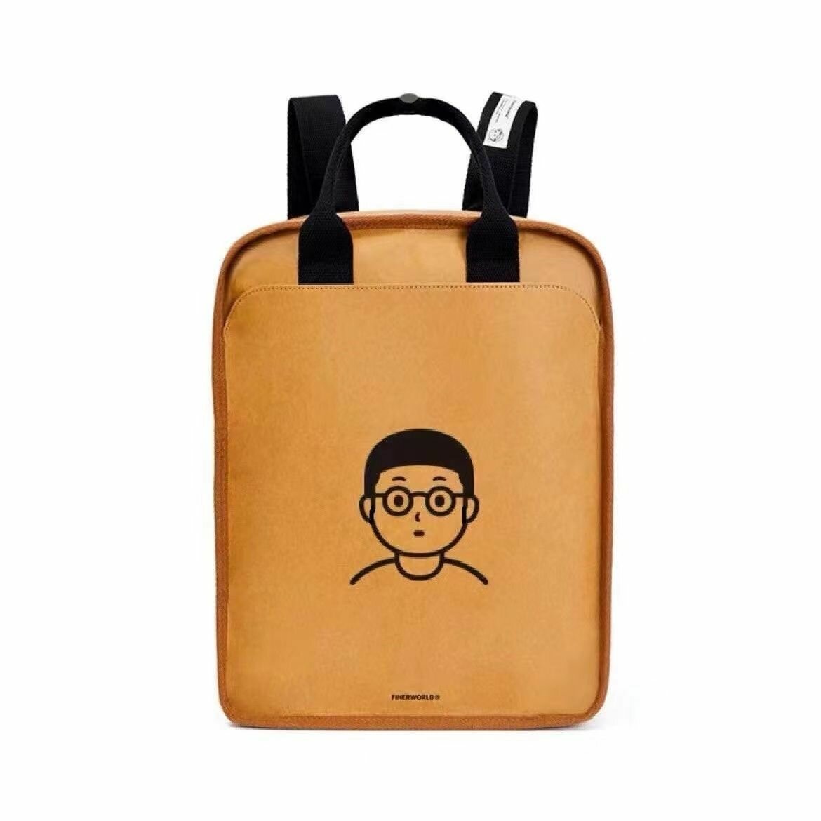 Стираемый крафт-бумага, популярный интернет-бренд, рюкзак для пары старшеклассников, национальный тренд, японский стиль, легкий ретро школьный рюкзак для мужчин и женщин