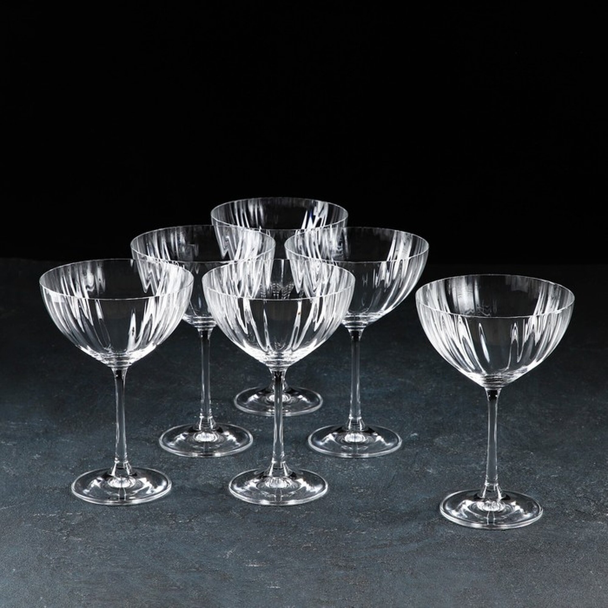 Набор креманок Crystalex Bohemia Crystal "Виола", стекло, 340мл, 6шт