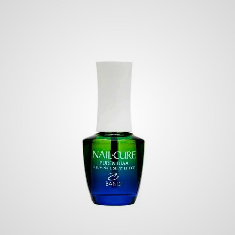 Покрытие увлажняющее выравнивающее для ногтей 14 мл Bandi NAILCURE PUREN DIAA Покрытие для ногтей 14 мл