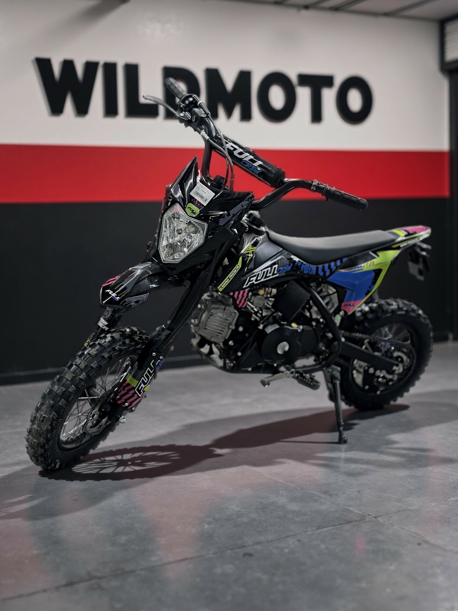 Питбайк FullCrew "Mini Rider", 110cc, 12/10, с электростартером и системой ❗MSD, ❗полуавтомат,