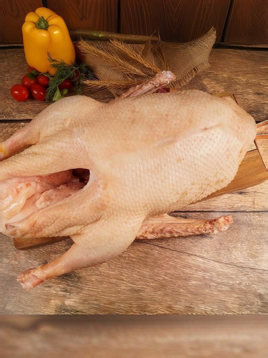 Гусь тушка 3-3.5 кг, Ферма Евгения Рошаля, Замороженный