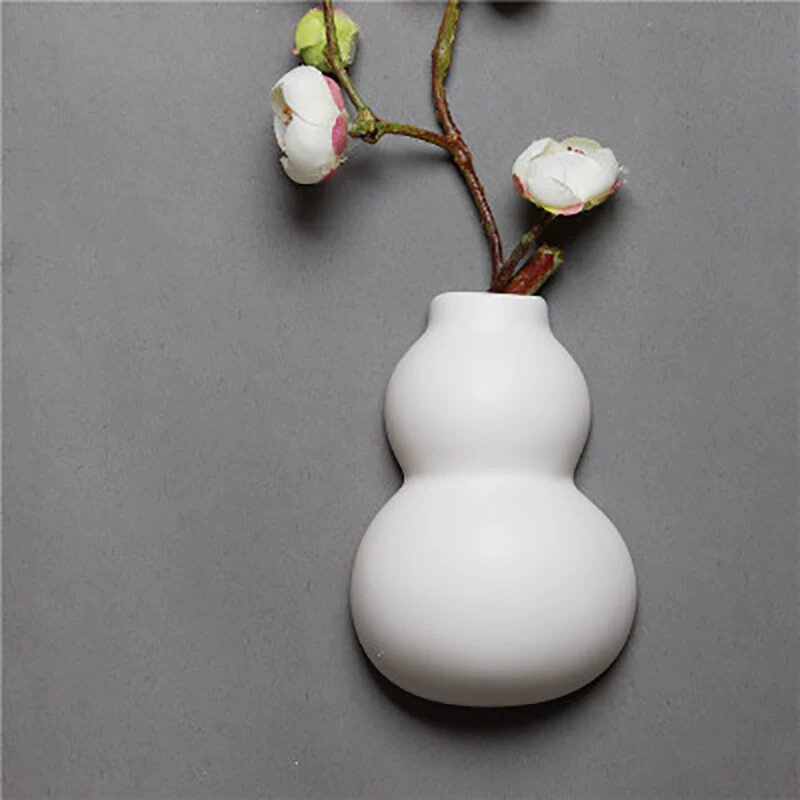 Современный настенный керамический декор, подвесные украшения для стен, настенная ваза для прихожей, керамическое