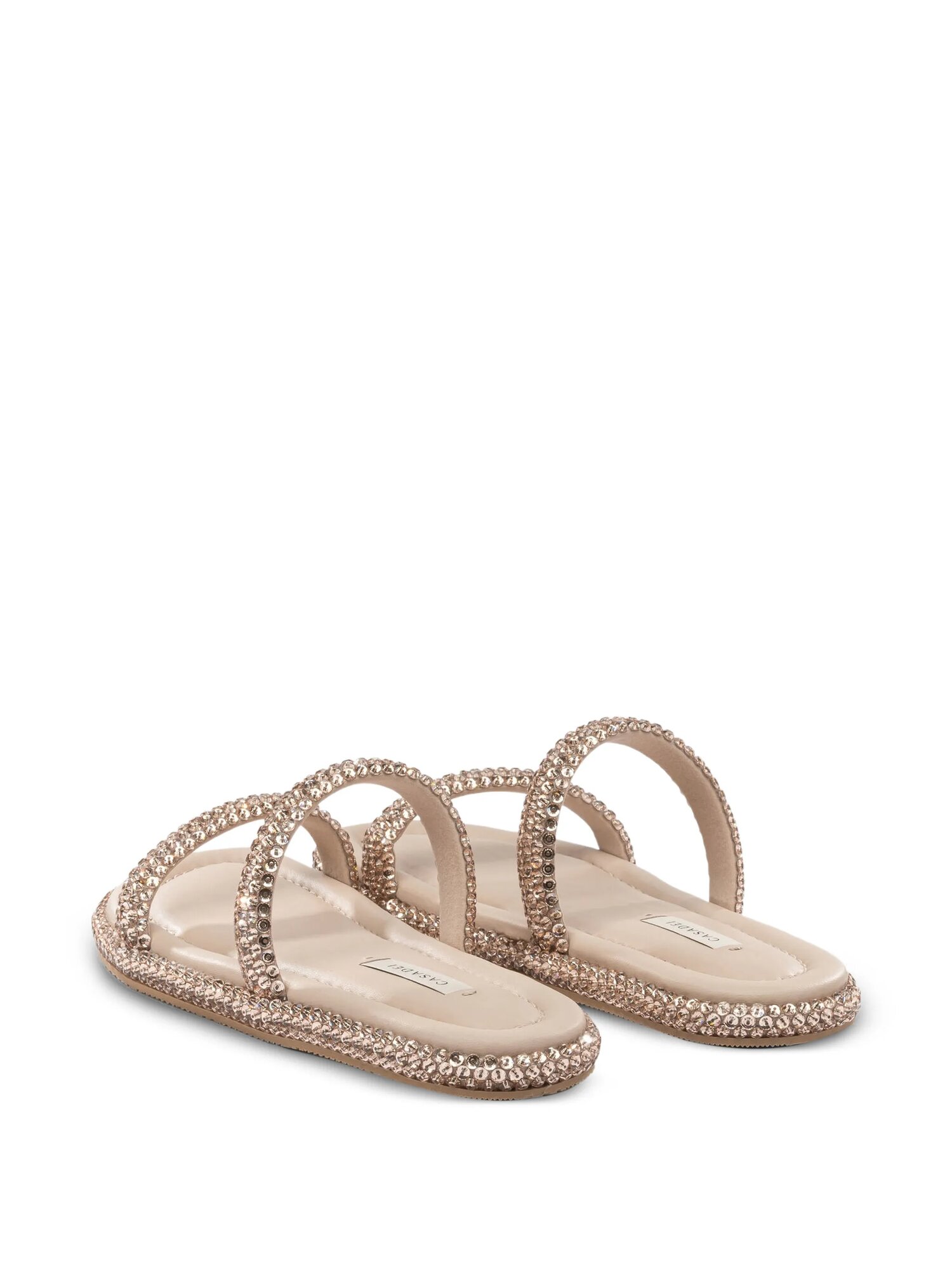 Босоножки Casadei Bead-embellished sandals, размер 39 — фото 1
