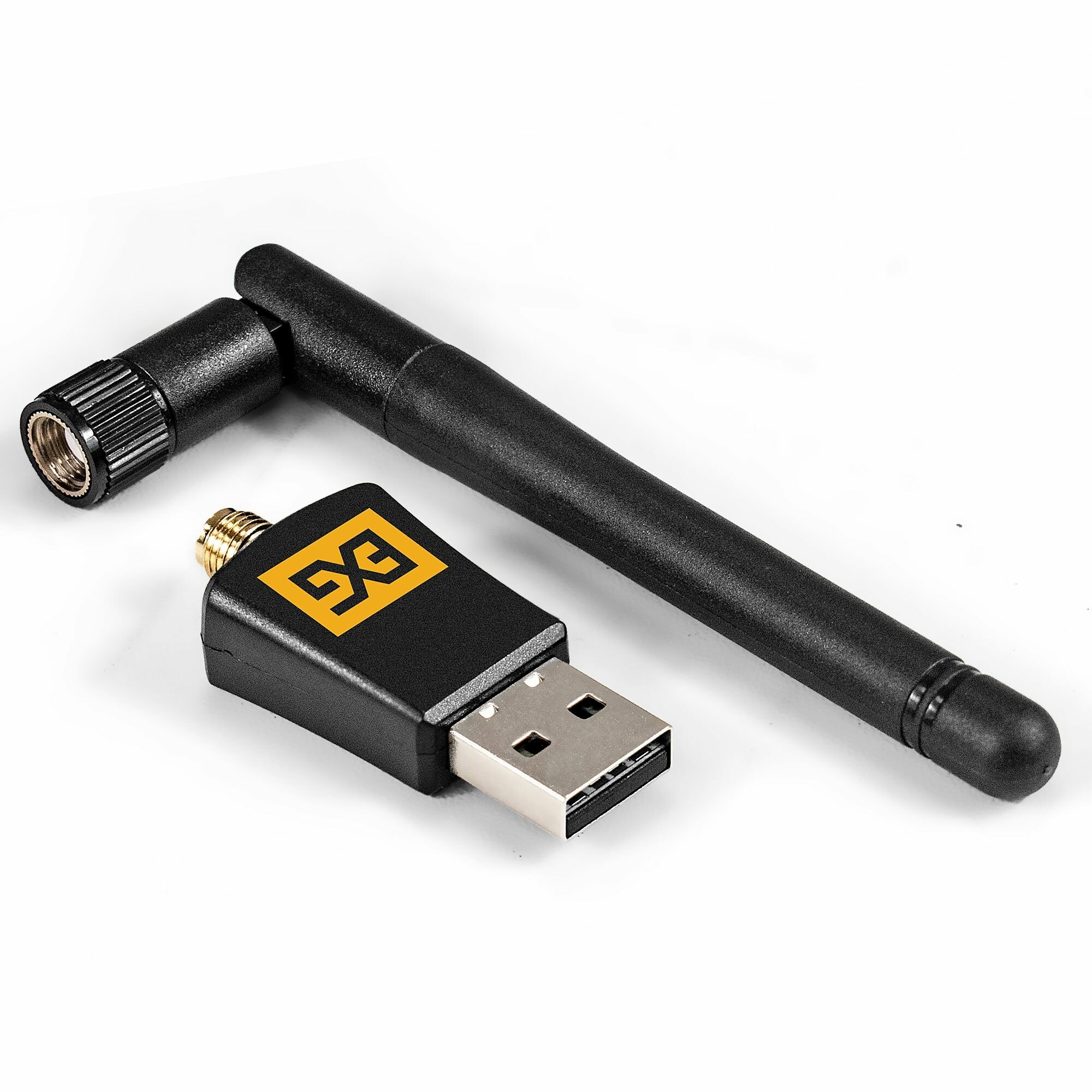 Сетевой адаптер Wi-Fi 5 двухдиапазонный ExeGate EX-W5-T2U Plus-AC650 (Wi-Fi AC (a/b/g/n/ac), чипсет Realtek8811, 2.4 ГГц до 200 Мбит/с + 5 ГГц до 433 Мбит/с, внешняя съемная 2dBi антенна, USB 2.0) EX299657RUS