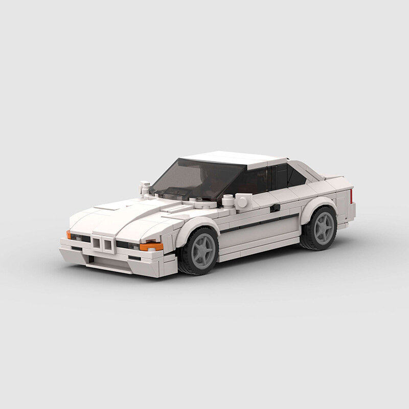 Игрушка для сборки MOC BMW 850CSI, креативная модель автомобиля, всего 337 строительных блоков