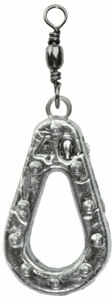 Рыболовные грузила "Catcher" Грузило для карповой ловли гриппа с ушком и вертлюгом, 5шт/упак