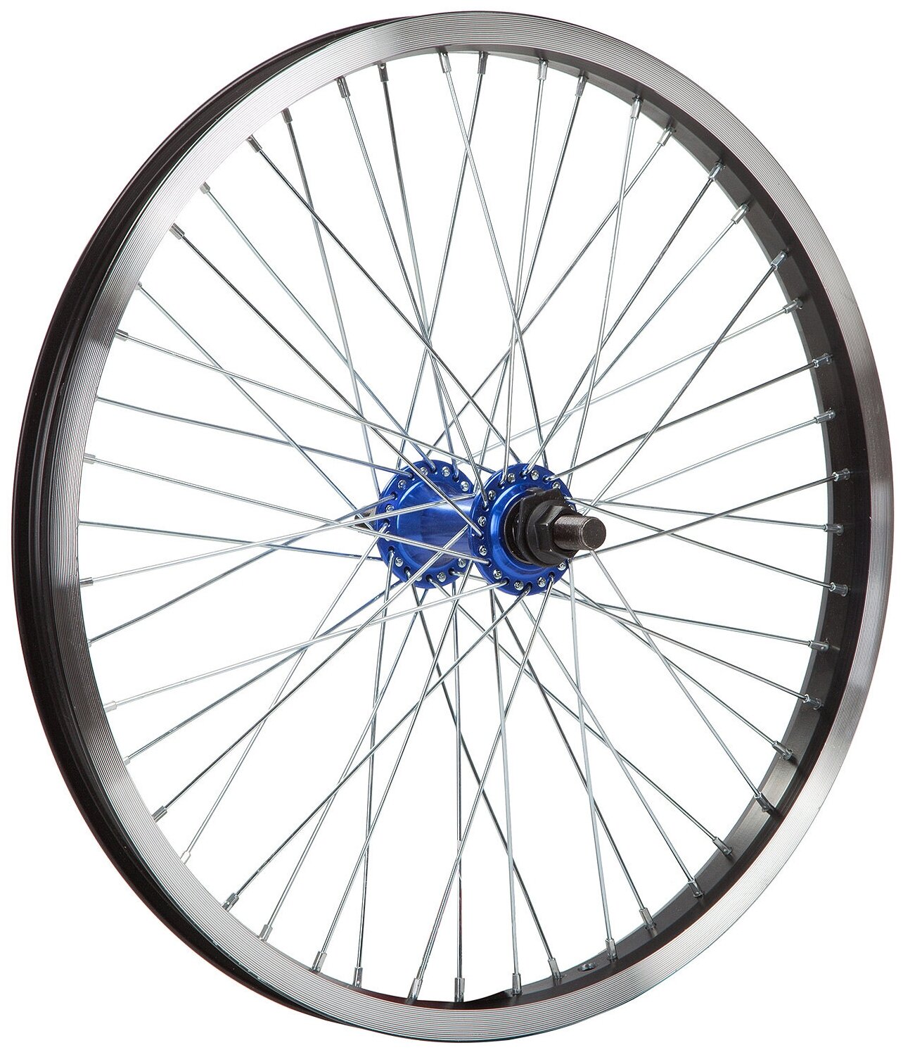 Колесо переднее Felgebieter STG SF-B17F, для BMX, 20", 48 спиц, алюминий, серебристое