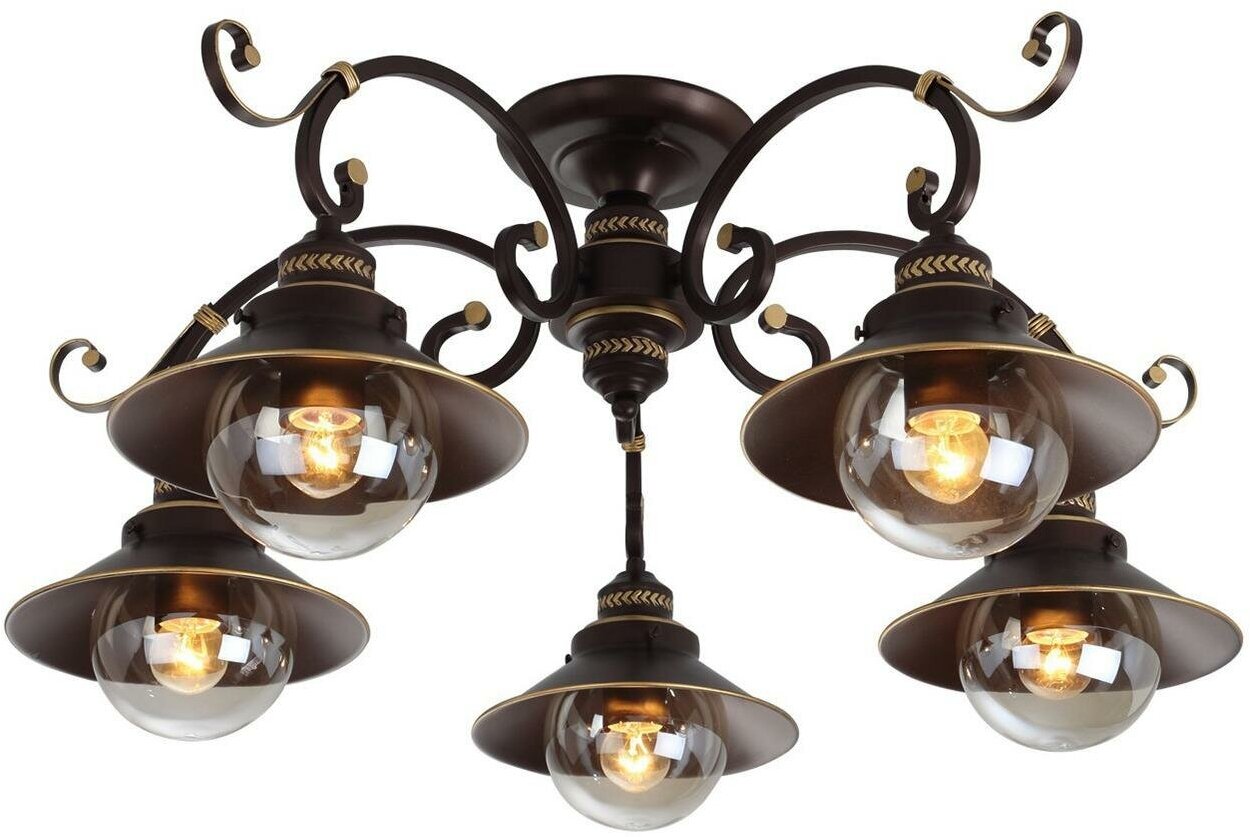 Потолочная люстра Arte Lamp 7 A4577PL-5CK