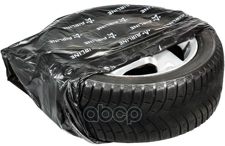 Мешки для колес R12-22, PRO, ПНД повыш. прочн. 25 мкм (115х115 см) компл. 4 шт, черн. AIRLIN AIRLINE арт. ADPB005