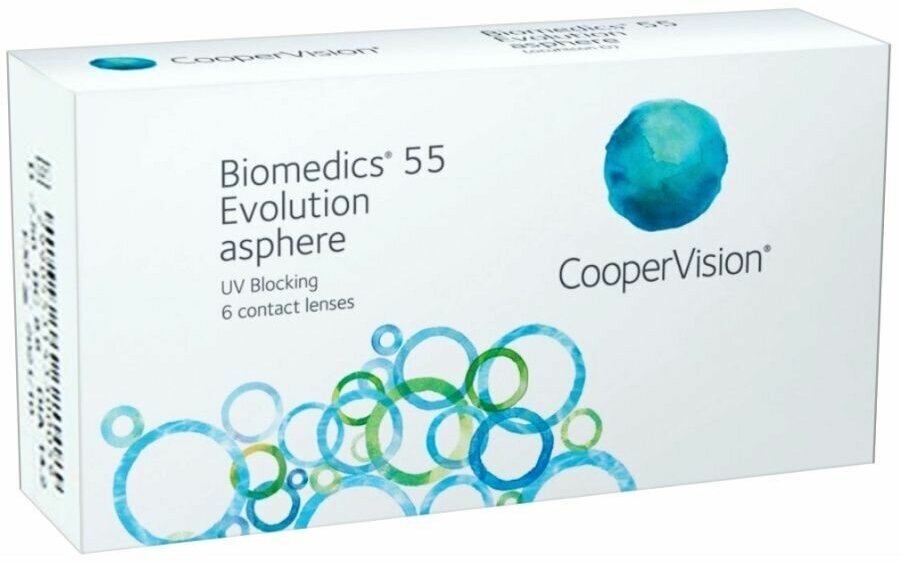 Biomedics Evolution / -0,75 / 8,6 / 6шт.