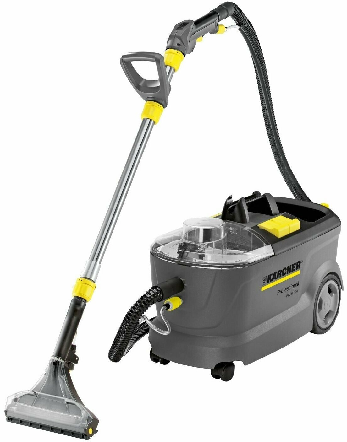 Моющий Пылесос промышленный KARCHER Puzzi 10/1, 1250 Вт, серый