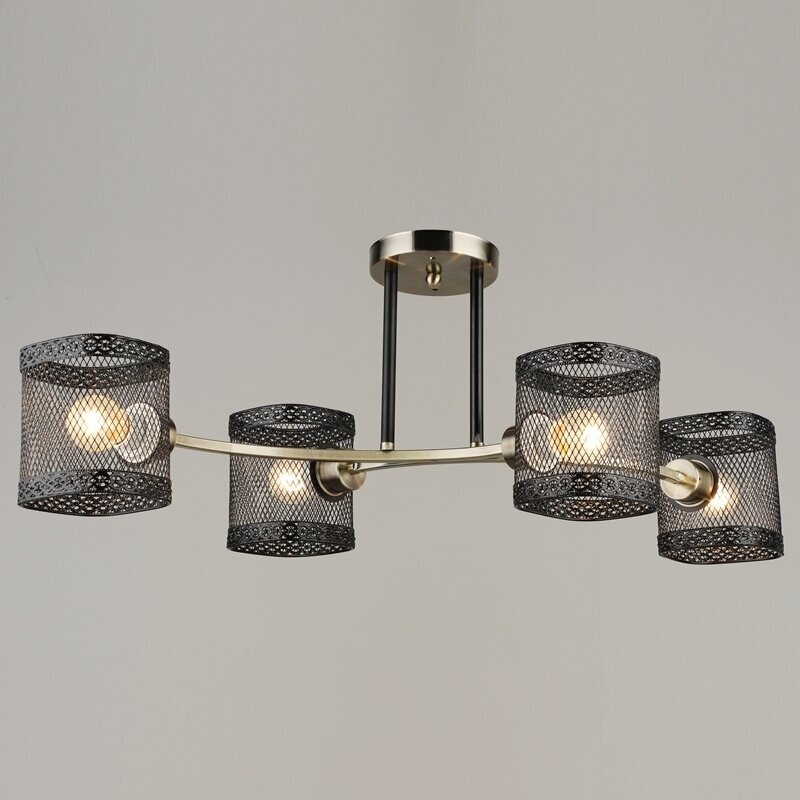 Люстра Лас Светас 78138/4 AB+BK