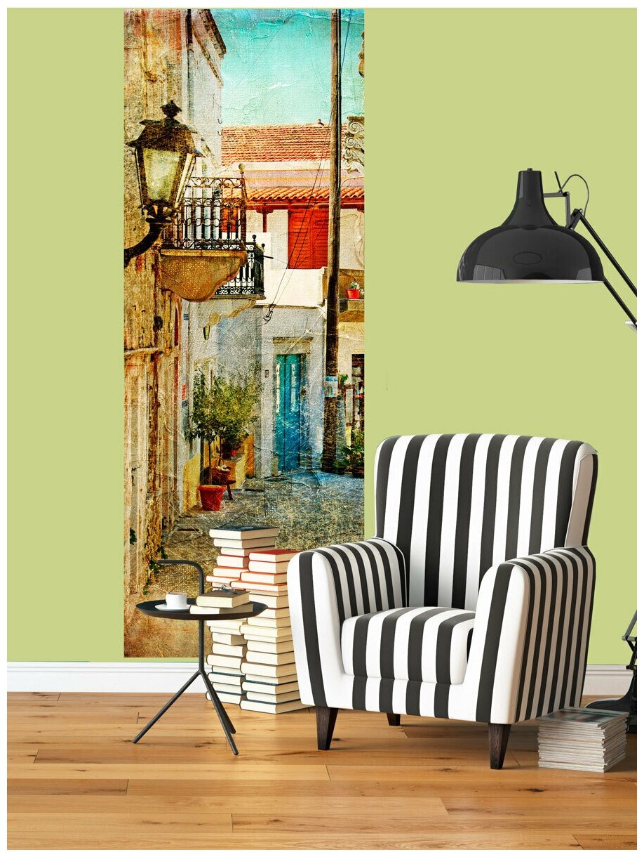 Фотообои на стену флизелиновые 3d HARMONY Улочка 100х270 см HD1-020 фото обои 3д