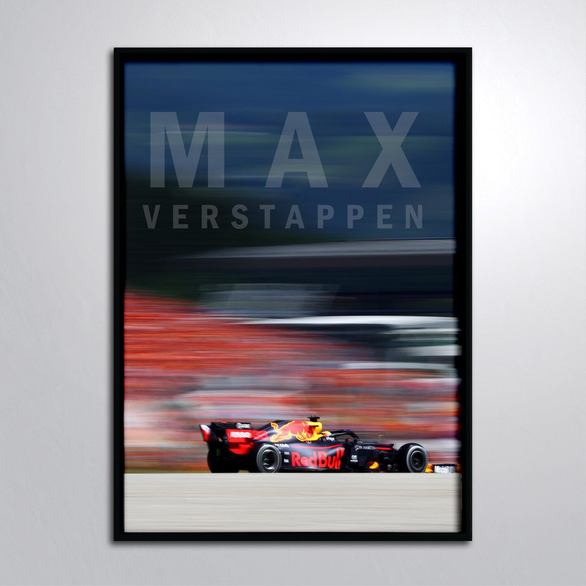 Постер без рамы/Формула 1 f1 formula one team Maks Verstappen 33 номер Фото