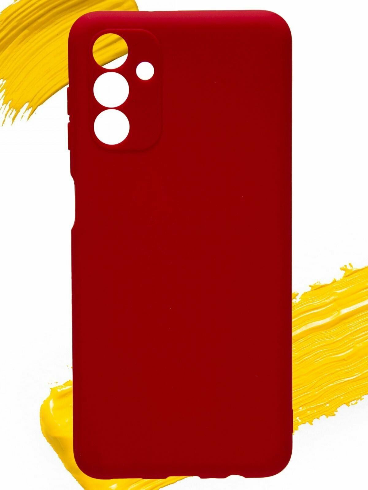 Чехол для Samsung Galaxy A04s & Samsung Galaxy A13 5G / чехол на самсунг а04с и самсунг а13 5Г красный