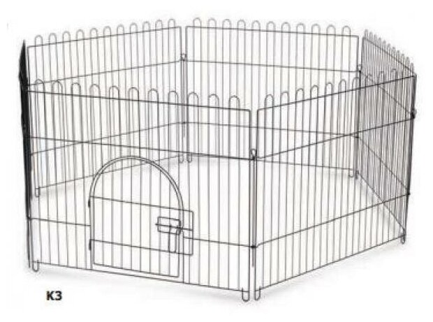 Triol Вольер для животных 6 секций 84х69 см (*6) K3 7.2 кг