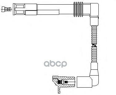 Провод Зажигания Vw Passat 96-05 Audi A4 95-05 A6 94-08 A8 96-02 Skoda Superb 02-08 BREMI арт. 196/42