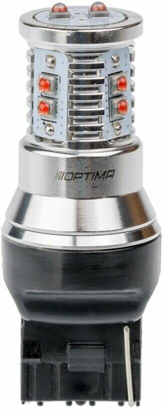 Светодиодная лампа Optima MINI-CREE, YELLOW, CAN, CREE XB-D*10, 2800K, 12-24V, (W3X16g), 1 лампа