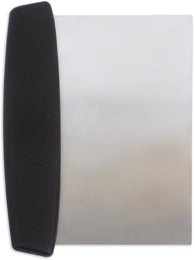 S-CHIEF SHF-0084 Кондитерский скребок металл 15×11,5 см 1 шт для удобной работы