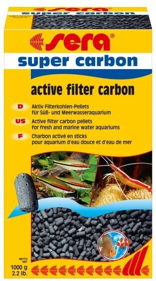 Активированный уголь Sera SUPER CARBON 2кг