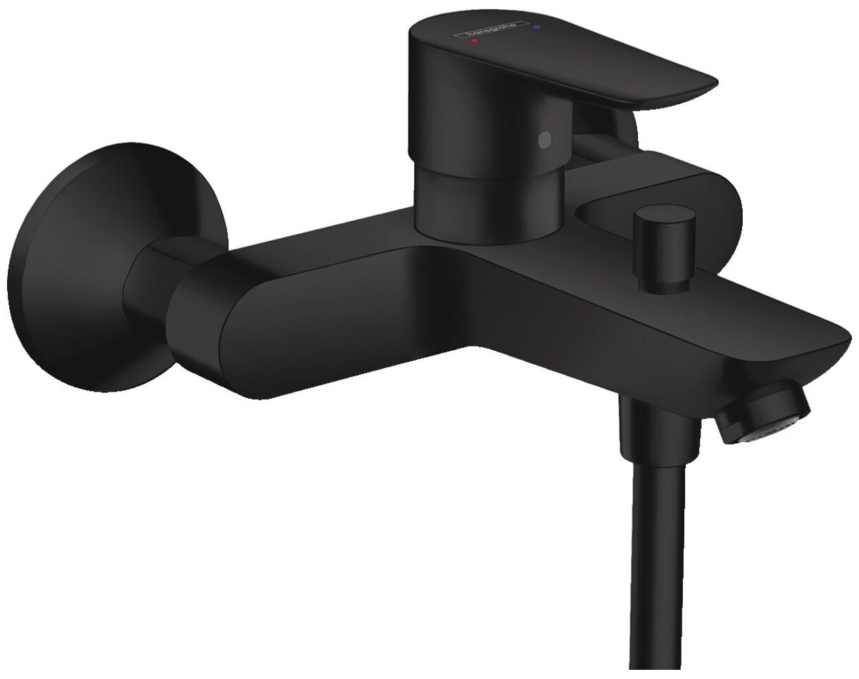 Смеситель для ванн, для душа Hansgrohe Talis E черный (71740670)