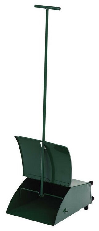 Совок д/мусора металлический с крышкой ЭкоКоллекция 172954