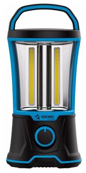 Фонарь кемпинговый Космос аккумуляторный, premium, COB, 4 LED, 3 Вт, 4 В, 2 А/ч