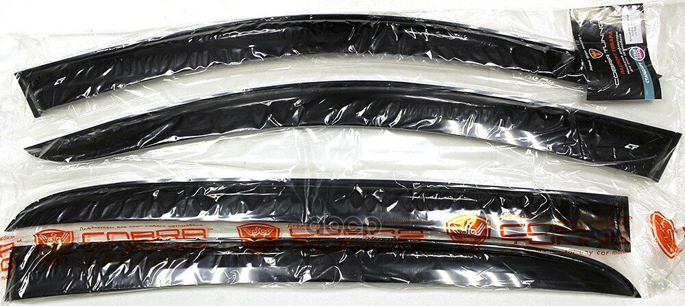 Дефлектора окон renault megane ii sd 2002-2008 деф. окон Cobra tuning R10702 Cobra tuning арт. R10702