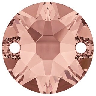 Страз 3288-KP12 цветн. кристалл 8 мм антично-розовый в пакете blush rose 257 для украшений