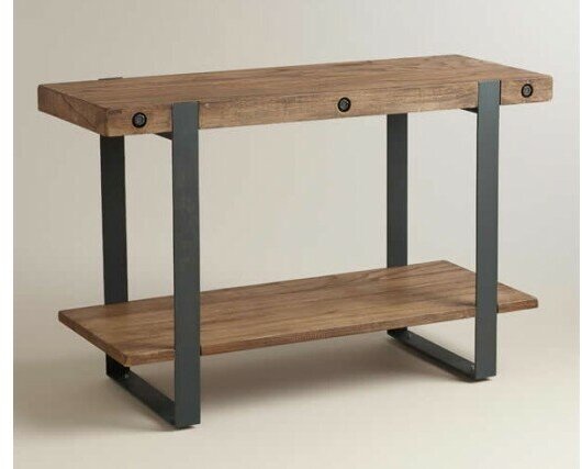 Консольный столик для дома и офиса в стиле лофт модель 363