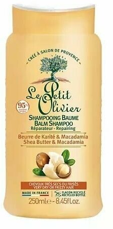 LE PETIT OLIVIER Шампунь восстанавливающий для очень сухих/поврежденных волос