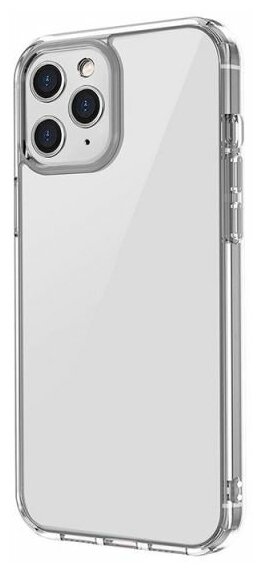 Накладка силикон Deppa Gel Basic для Apple iPhone 12 Pro Max Прозрачный арт.87748