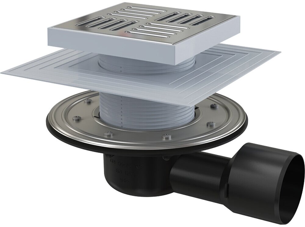 Трап для душа AlcaPlast APV3444 с решеткой