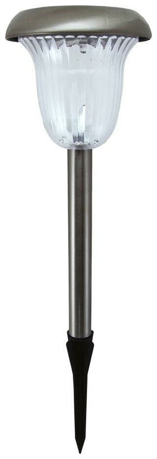 Светильник уличный TDM Electric CC-334 0.6W светодиодный на солнечных батареях с выключателем и стеклом IP44 серый